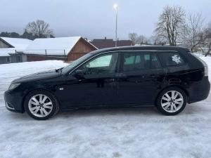 Black Saab 9-3 2009 in Ukmerge, with an engine capacity of 1.90 L and mileage of 330 thousand km for 2250 €, photo 7 on AUTOMOTO.COM.LV