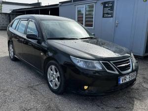 Black Saab 9-3 2009 in Daugavpils, with an engine capacity of 1.90 L and mileage of 305 thousand km for 1550 €, photo  on AUTOMOTO.COM.LV