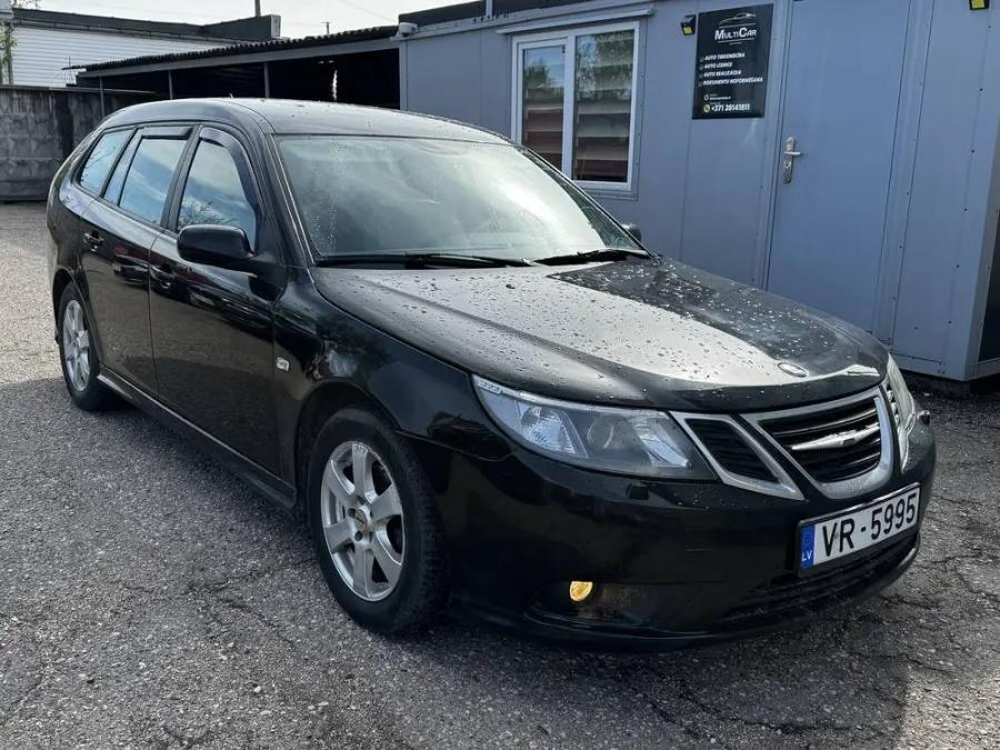 Melns Saab 9-3 2009 Daugavpils, ar dzinēja tilpumu 1.90 L un nobraukumu 305 tūkst. km par 1550 €, foto 1 vietnē AUTOMOTO.COM.LV