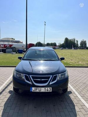 Black Saab 9-3 2009 in Kaunas, with an engine capacity of 1.91 L and mileage of 337 thousand km for 1100 €, photo  on AUTOMOTO.COM.LV