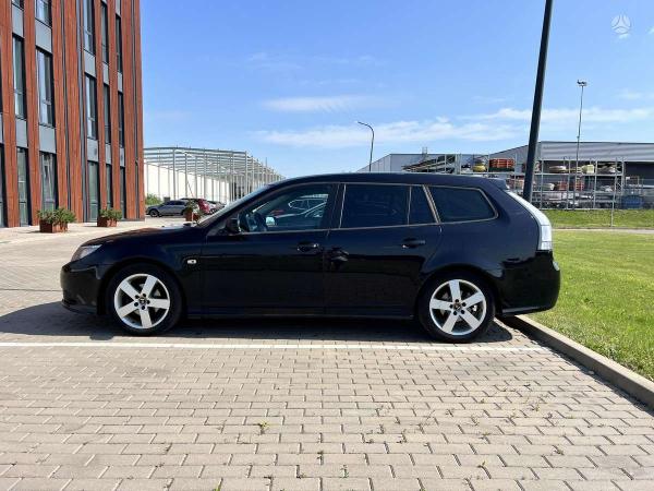 Melns Saab 9-3 2009 Kauņa, ar dzinēja tilpumu 1.91 L un nobraukumu 337 tūkst. km par 1100 €, foto 2 vietnē AUTOMOTO.COM.LV