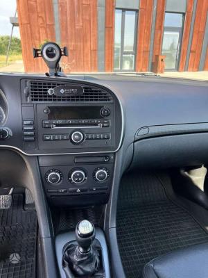 Black Saab 9-3 2009 in Kaunas, with an engine capacity of 1.91 L and mileage of 337 thousand km for 1100 €, photo 13 on AUTOMOTO.COM.LV