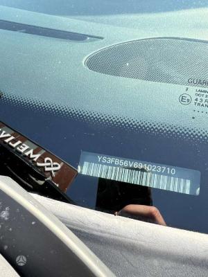 Black Saab 9-3 2009 in Kaunas, with an engine capacity of 1.91 L and mileage of 337 thousand km for 1100 €, photo 17 on AUTOMOTO.COM.LV