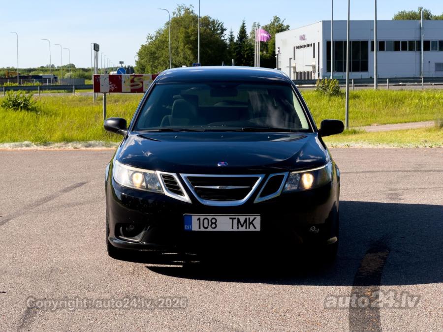 Black Saab 9-3 2009 in Parnu, with an engine capacity of 1.90 L and mileage of 267 thousand km for 3000 €, photo 1 on AUTOMOTO.COM.LV