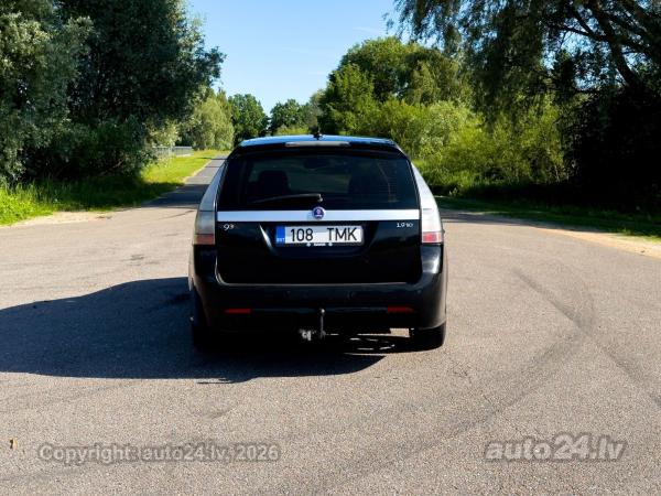 Black Saab 9-3 2009 in Parnu, with an engine capacity of 1.90 L and mileage of 267 thousand km for 3000 €, photo 5 on AUTOMOTO.COM.LV