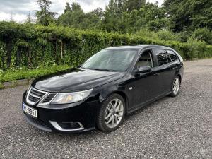 Black Saab 9-3 2009 in Riga, with an engine capacity of 1.91 L and mileage of 340 thousand km for 1950 €, photo  on AUTOMOTO.COM.LV