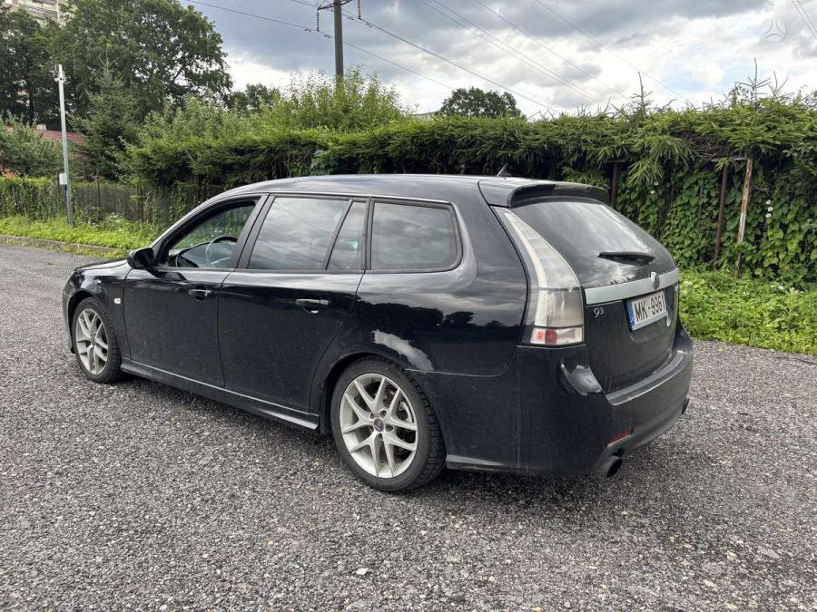 Melns Saab 9-3 2009 Rīga, ar dzinēja tilpumu 1.91 L un nobraukumu 340 tūkst. km par 1950 €, foto 3 vietnē AUTOMOTO.COM.LV