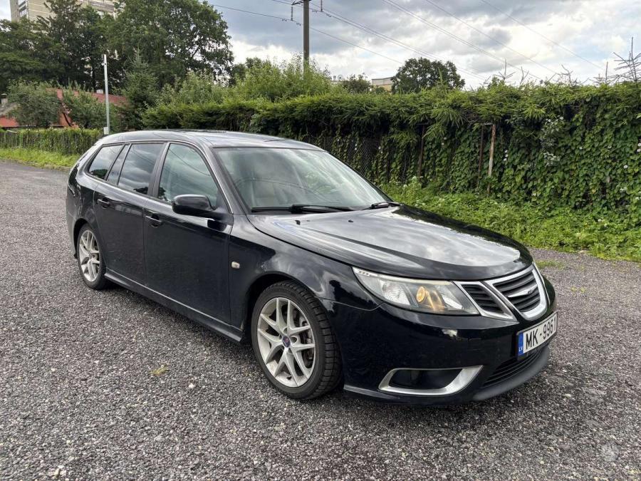 Melns Saab 9-3 2009 Rīga, ar dzinēja tilpumu 1.91 L un nobraukumu 340 tūkst. km par 1950 €, foto 4 vietnē AUTOMOTO.COM.LV
