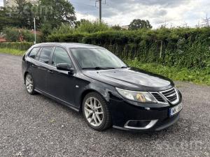 Black Saab 9-3 2009 in Riga, with an engine capacity of 1.90 L and mileage of 340 thousand km for 1950 €, photo 4 on AUTOMOTO.COM.LV