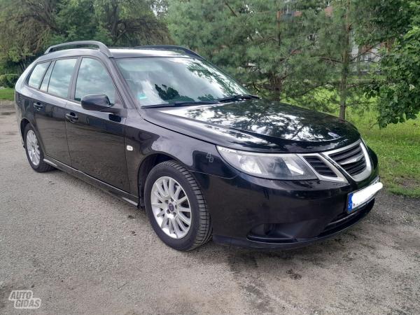Black Saab 9-3 2009 in Marijampole, with an engine capacity of 1.90 L and mileage of 346 thousand km for 1150 €, photo 3 on AUTOMOTO.COM.LV