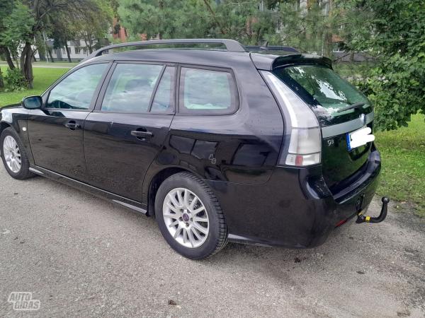 Black Saab 9-3 2009 in Marijampole, with an engine capacity of 1.90 L and mileage of 346 thousand km for 1150 €, photo 4 on AUTOMOTO.COM.LV
