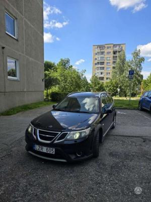 Black Saab 9-3 2009 in Vilnius, with an engine capacity of 1.91 L and mileage of 295 thousand km for 4500 €, photo 6 on AUTOMOTO.COM.LV