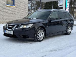 Black Saab 9-3 2010 in Ukmerge, with an engine capacity of 1.91 L and mileage of 360 thousand km for 750 €, photo 4 on AUTOMOTO.COM.LV