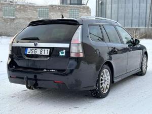 Black Saab 9-3 2010 in Ukmerge, with an engine capacity of 1.91 L and mileage of 360 thousand km for 750 €, photo 6 on AUTOMOTO.COM.LV