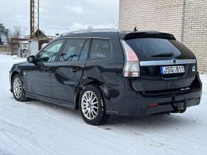 Black Saab 9-3 2010 in Ukmerge, with an engine capacity of 1.91 L and mileage of 360 thousand km for 750 €, photo 7 on AUTOMOTO.COM.LV