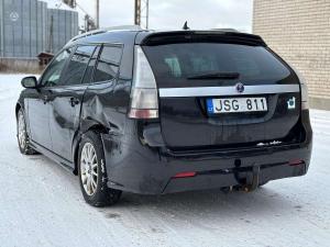 Black Saab 9-3 2010 in Ukmerge, with an engine capacity of 1.91 L and mileage of 360 thousand km for 750 €, photo 8 on AUTOMOTO.COM.LV