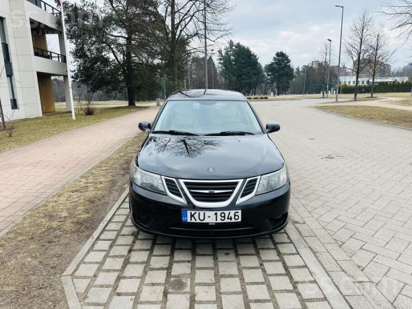 Black Saab 9-3 2010 in Riga, with an engine capacity of 1.90 L and mileage of 243 thousand km for 2690 €, photo 2 on AUTOMOTO.COM.LV