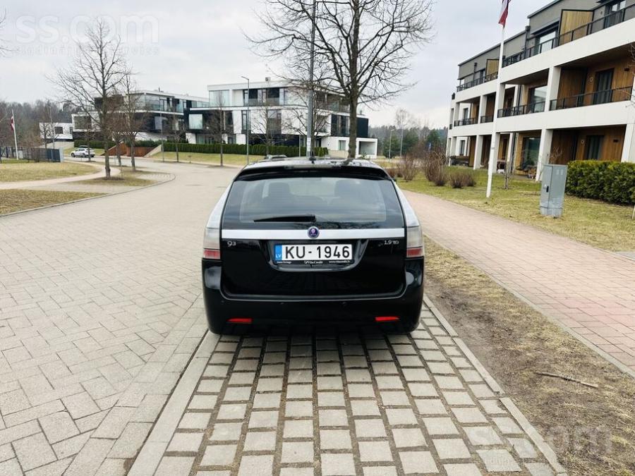 Melns Saab 9-3 2010 Rīga, ar dzinēja tilpumu 1.90 L un nobraukumu 243 tūkst. km par 2690 €, foto 7 vietnē AUTOMOTO.COM.LV