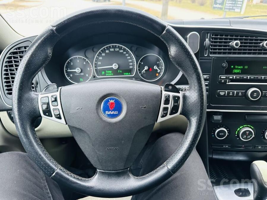 Melns Saab 9-3 2010 Rīga, ar dzinēja tilpumu 1.90 L un nobraukumu 243 tūkst. km par 2690 €, foto 12 vietnē AUTOMOTO.COM.LV