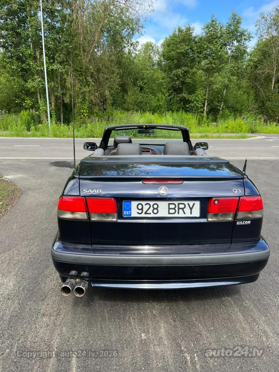 Zils Saab 9-3 2001 Tallina, ar dzinēja tilpumu 2.00 L un nobraukumu 260 tūkst. km par 4200 €, foto 7 vietnē AUTOMOTO.COM.LV