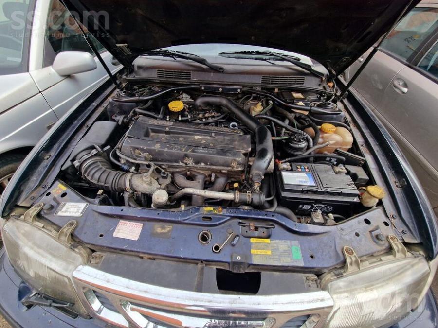 Blue Saab 9-3 2001 in Jurmala, with an engine capacity of 2.00 L and mileage of 275 thousand km for 1200 €, photo 3 on AUTOMOTO.COM.LV