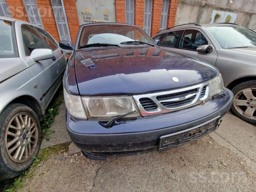 Blue Saab 9-3 2001 in Jurmala, with an engine capacity of 2.00 L and mileage of 275 thousand km for 1200 €, photo 4 on AUTOMOTO.COM.LV