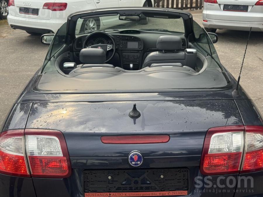Blue Saab 9-3 2004 in Riga, with an engine capacity of 2.00 L and mileage of 204 thousand km for 3450 €, photo 3 on AUTOMOTO.COM.LV