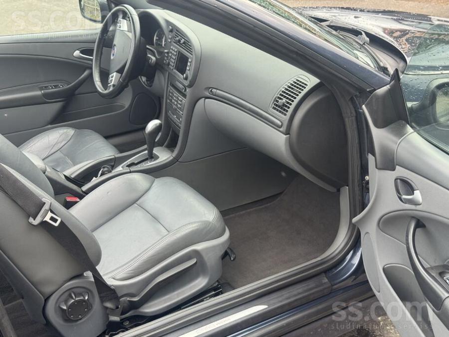 Blue Saab 9-3 2004 in Riga, with an engine capacity of 2.00 L and mileage of 204 thousand km for 3450 €, photo 8 on AUTOMOTO.COM.LV