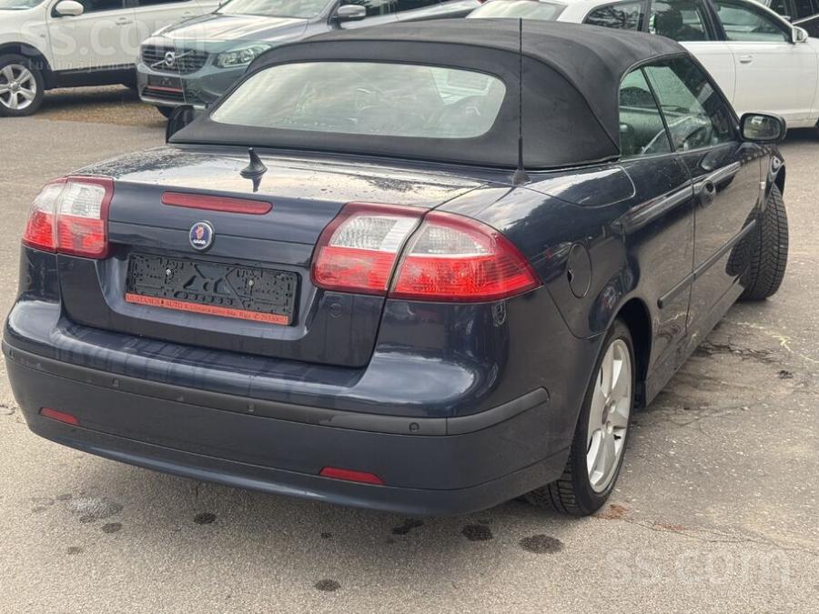 Blue Saab 9-3 2004 in Riga, with an engine capacity of 2.00 L and mileage of 204 thousand km for 3450 €, photo 12 on AUTOMOTO.COM.LV
