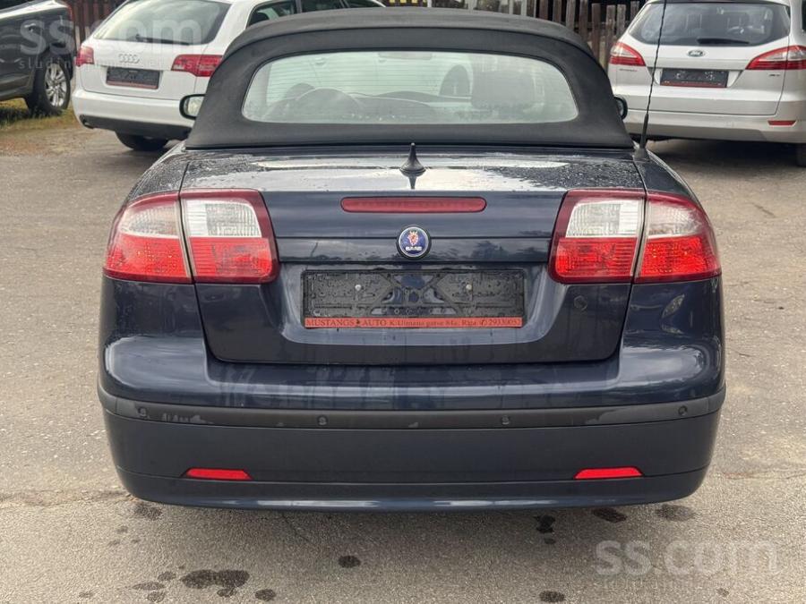 Blue Saab 9-3 2004 in Riga, with an engine capacity of 2.00 L and mileage of 204 thousand km for 3450 €, photo 16 on AUTOMOTO.COM.LV
