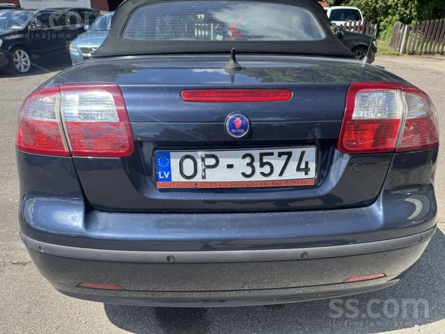 Синий Сааб 9-3 2004 в Рига, объемом двигателя 2.00 л и пробегом 207 тыс. км за 3650 €, фото 18 на AUTOMOTO.COM.LV