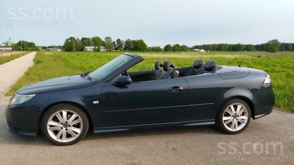 Zils Saab 9-3 2008 Rīga, ar dzinēja tilpumu 1.90 L un nobraukumu 192 tūkst. km par 8500 €, foto 3 vietnē AUTOMOTO.COM.LV