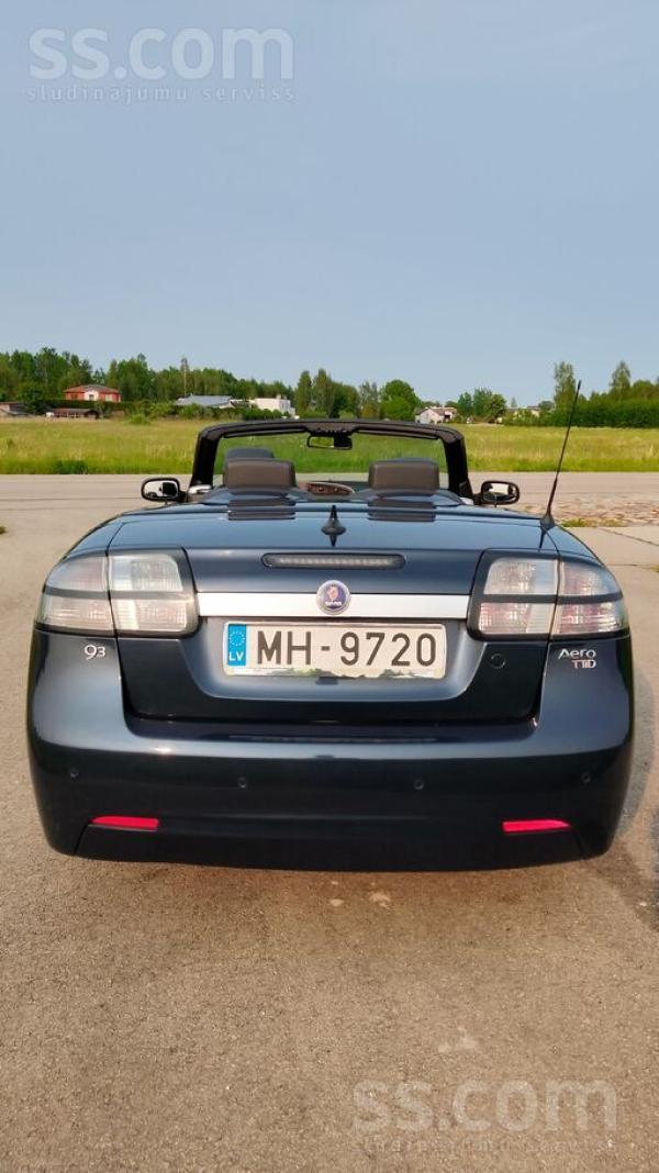 Zils Saab 9-3 2008 Rīga, ar dzinēja tilpumu 1.90 L un nobraukumu 192 tūkst. km par 8500 €, foto 5 vietnē AUTOMOTO.COM.LV