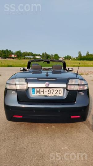 Blue Saab 9-3 2008 in Riga, with an engine capacity of 1.90 L and mileage of 192 thousand km for 8500 €, photo 6 on AUTOMOTO.COM.LV