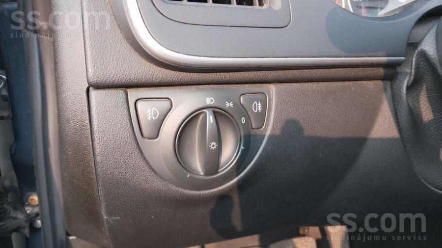 Blue Saab 9-3 2008 in Riga, with an engine capacity of 1.90 L and mileage of 192 thousand km for 8500 €, photo 14 on AUTOMOTO.COM.LV