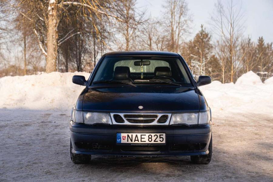 Blue Saab 9-3 2002 in Vilnius, with an engine capacity of 1.99 L and mileage of 354 thousand km for 900 €, photo 2 on AUTOMOTO.COM.LV