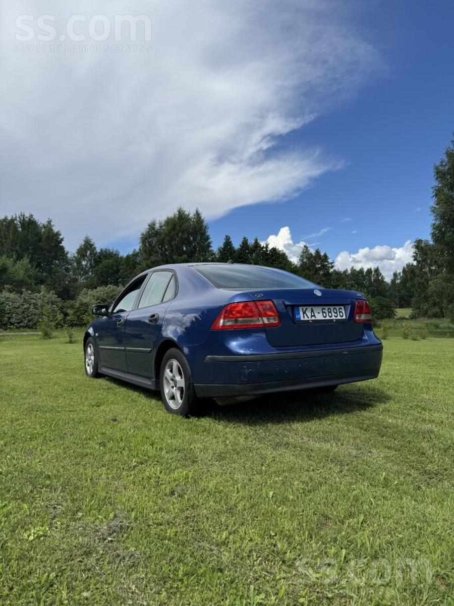 Blue Saab 9-3 2002 in Riga, with an engine capacity of 2.00 L and mileage of 330 thousand km for 600 €, photo 4 on AUTOMOTO.COM.LV