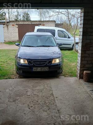 Blue Saab 9-3 2003 in Liepaja, with an engine capacity of 2.00 L and mileage of 0 thousand km for 1000 €, photo  on AUTOMOTO.COM.LV