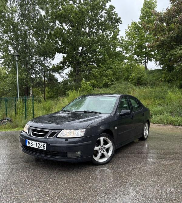 Синий Сааб 9-3 2003 в Тукумс, объемом двигателя 2.00 л и пробегом 399 тыс. км за 650 €, фото 1 на AUTOMOTO.COM.LV