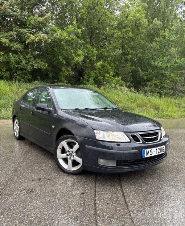 Синий Сааб 9-3 2003 в Тукумс, объемом двигателя 2.00 л и пробегом 399 тыс. км за 650 €, фото 2 на AUTOMOTO.COM.LV