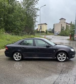 Blue Saab 9-3 2003 in Tukums, with an engine capacity of 2.00 L and mileage of 399 thousand km for 650 €, photo 9 on AUTOMOTO.COM.LV
