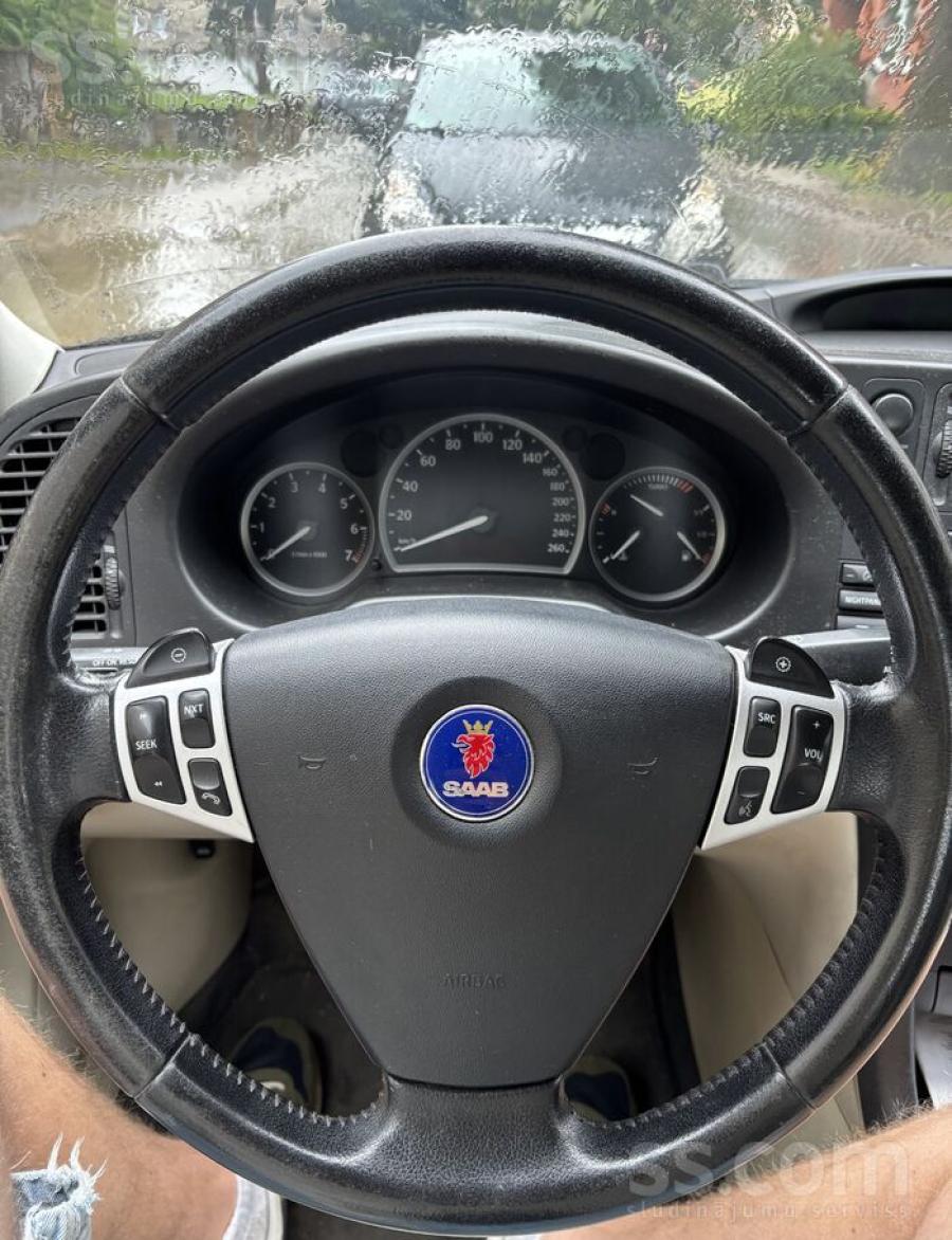 Blue Saab 9-3 2003 in Tukums, with an engine capacity of 2.00 L and mileage of 399 thousand km for 650 €, photo 12 on AUTOMOTO.COM.LV