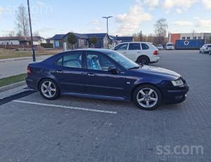 Синий Сааб 9-3 2003 в Тукумс, объемом двигателя 2.20 л и пробегом 293 тыс. км за 1375 €, фото  на AUTOMOTO.COM.LV