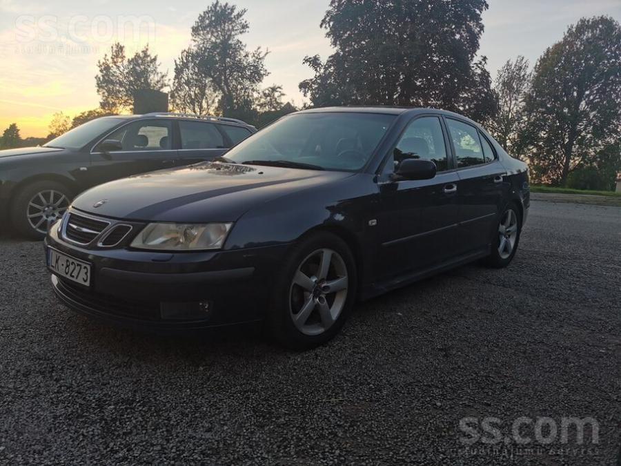 Синий Сааб 9-3 2003 в Тукумс, объемом двигателя 2.20 л и пробегом 293 тыс. км за 1375 €, фото 8 на AUTOMOTO.COM.LV