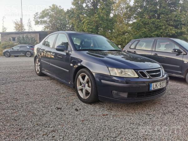 Сааб 9-3 2003 в Тукумс на AUTOMOTO.COM.LV Синий Сааб 9-3 2003 в Тукумс, объемом двигателя 2.20 л и пробегом 293 тыс. км за 1375 €, фото 9 на AUTOMOTO.COM.LV