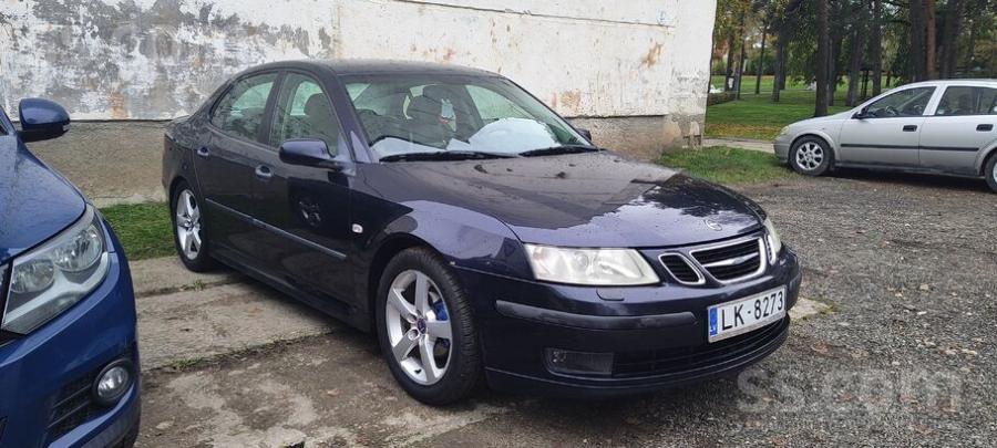 Синий Сааб 9-3 2003 в Елгава, объемом двигателя 2.20 л и пробегом 295 тыс. км за 1750 €, фото 12 на AUTOMOTO.COM.LV