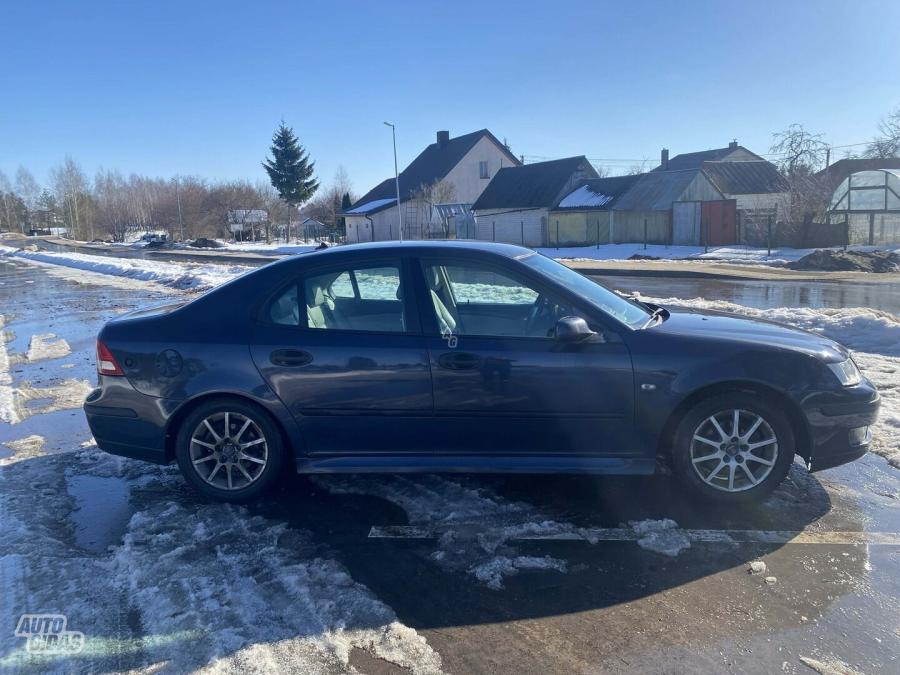 Blue Saab 9-3 2004 in Vilnius, with an engine capacity of 2.00 L and mileage of 335 thousand km for 700 €, photo 4 on AUTOMOTO.COM.LV