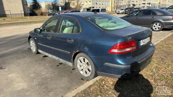 Blue Saab 9-3 2007 in Kaunas, with an engine capacity of 1.90 L and mileage of 345 thousand km for 530 €, photo 4 on AUTOMOTO.COM.LV
