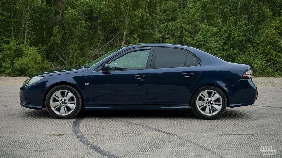 Blue Saab 9-3 2008 in Siauliai, with an engine capacity of 1.90 L and mileage of 441 thousand km for 1850 €, photo 8 on AUTOMOTO.COM.LV