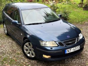 Синий Сааб 9-3 2005 в Рига, объемом двигателя 1.90 л и пробегом 305 тыс. км за 2900 €, фото 3 на AUTOMOTO.COM.LV